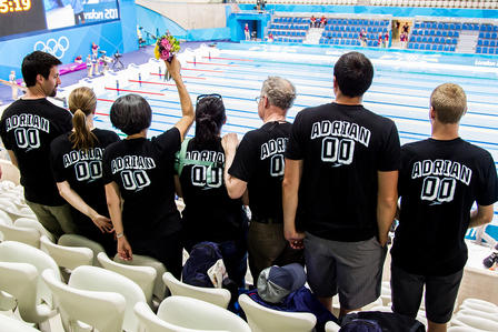 Nathan Adrian Family